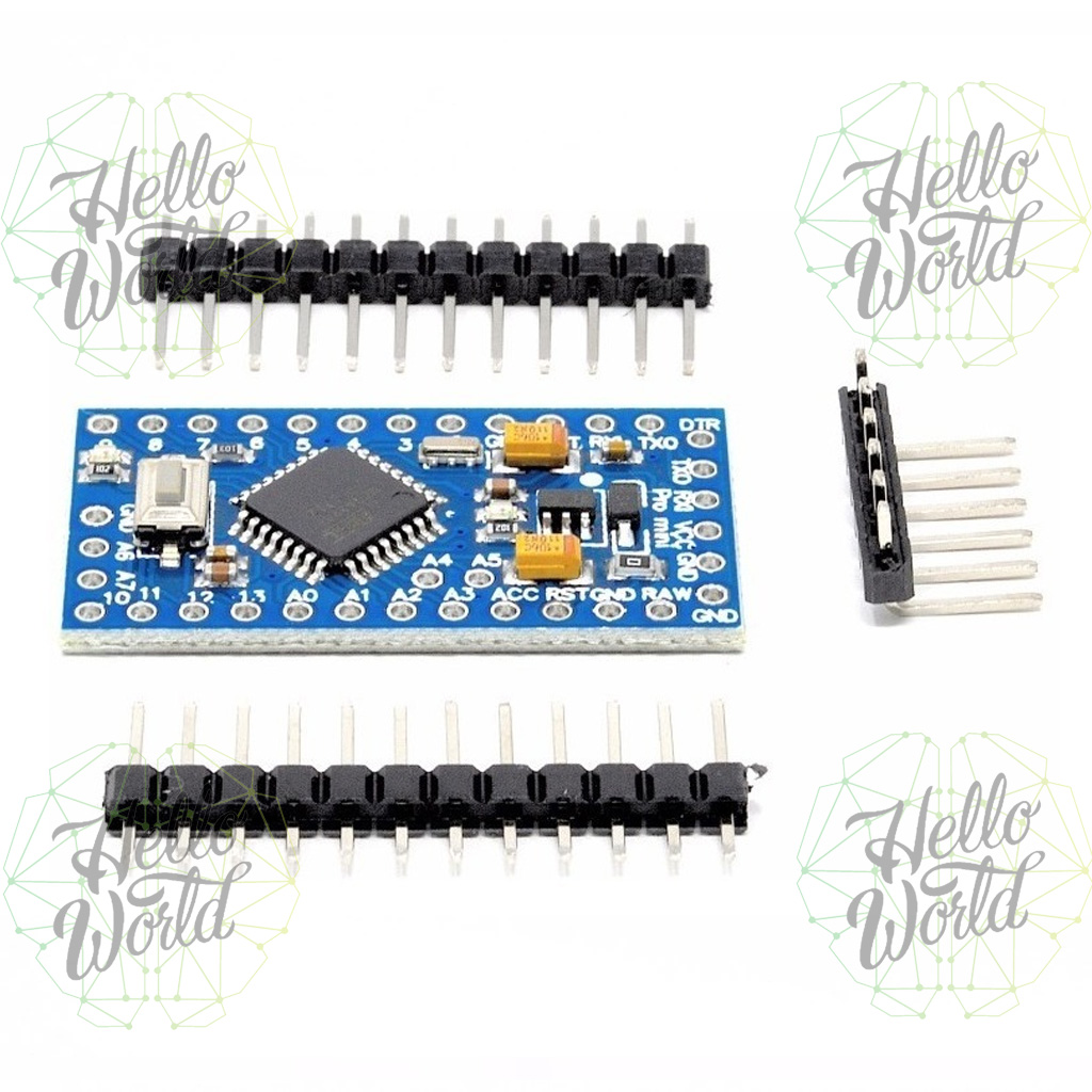 Arduino Pro Mini Genérico 5V 16MHZ – Hello World Electronics