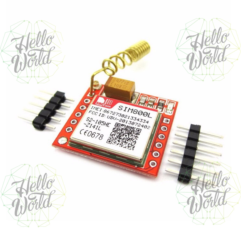 Módulo GSM GPRS SIM800L – Hello World Electronics