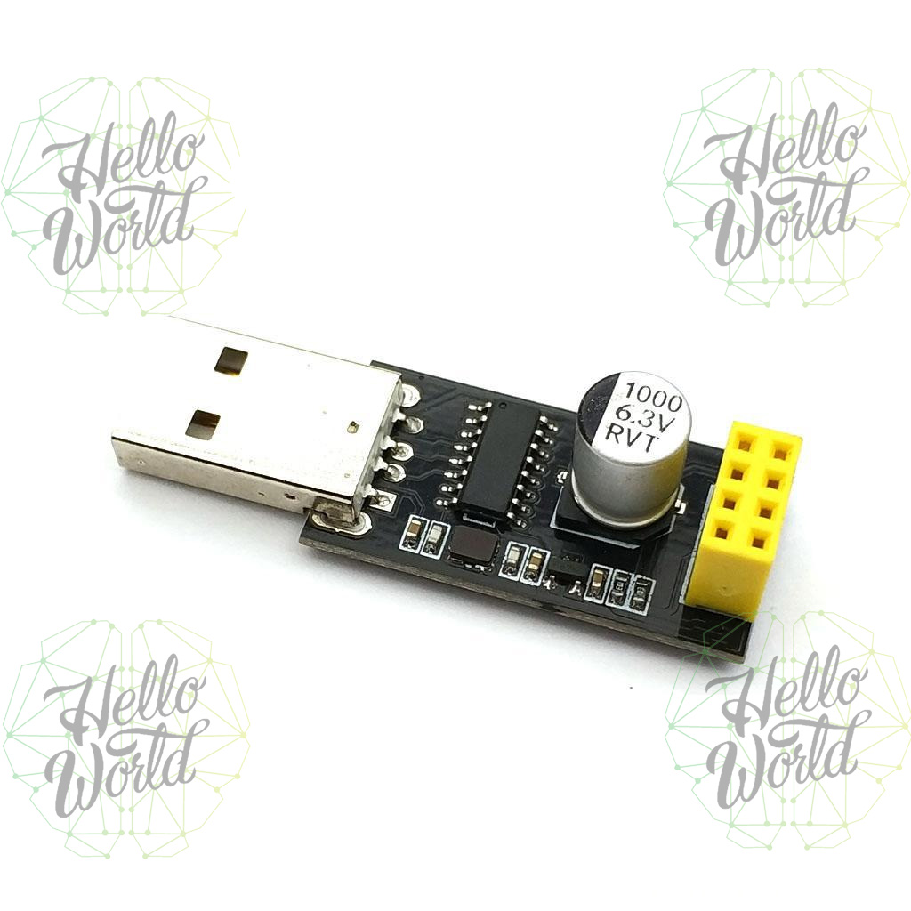 Módulo USB ESP8266 programador módulo WIFI – Hello World Electronics