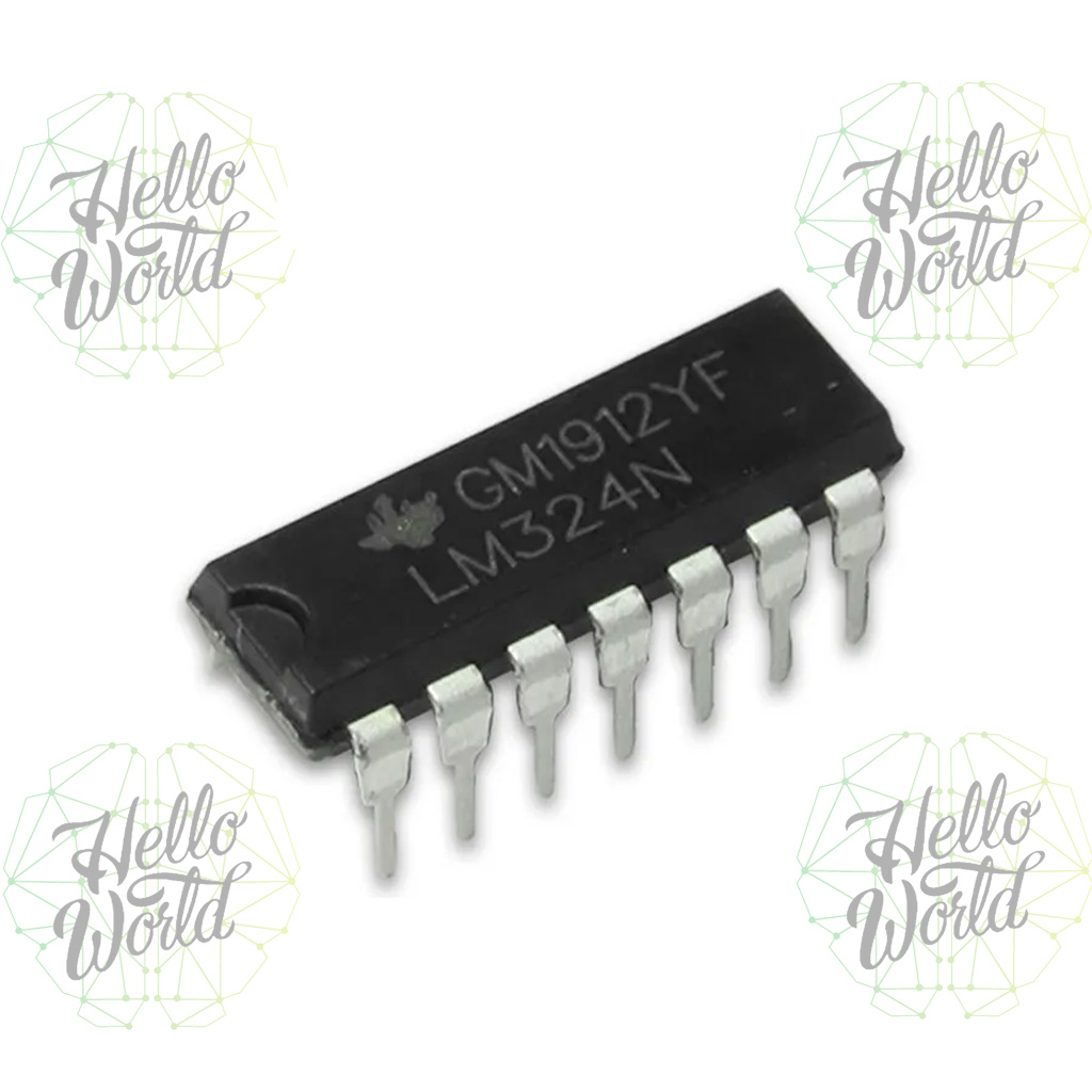 OP-AMP LM324 – Hello World