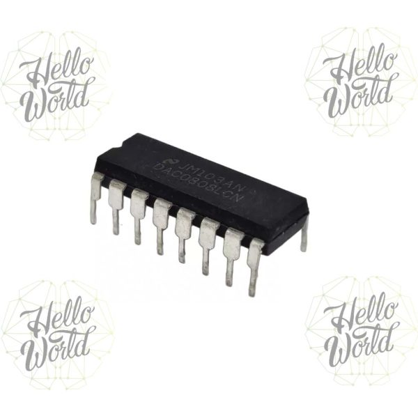 DAC0808 CMOS Convertidor Digital Analógico 8 Bit – Hello World Electronics
