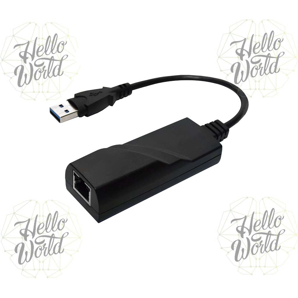 Conector adaptador RJ45 a USB 3.0 – Hello World Electronics