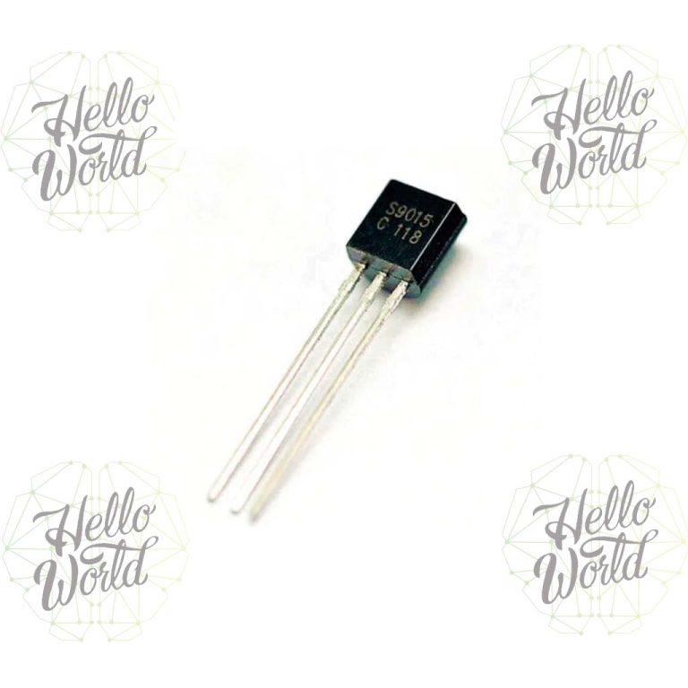 Transistor S9015 NPN 40V 0.15A – Hello World Electronics